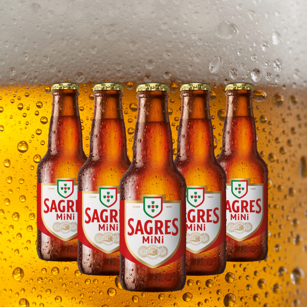 Sagres Mini 200ml - 5er Pack – Taste of Portugal